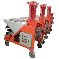 China Professional 1350*720*1550MM Wall Cement Plaster Machine for Construction for sale