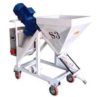 China 180 kg Automatic Fireproof Texture Paint Sprayer With Extended Screw Pump with Design for sale