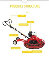 China Smooth Concrete Ground Surface Compaction Speed 60-135 Rpm Power Trowel Building Tools for sale