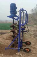 China Gasoline Planting Hole Drill Bit Auger Earth Drill Garden Tool for High Digging Power for sale