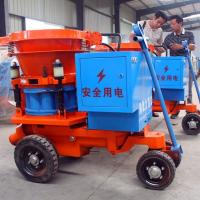 China 10-15m3/min Air Consumption Wet Mixed Sand Cement Mortar Pump Plaster Spraying Machine for sale
