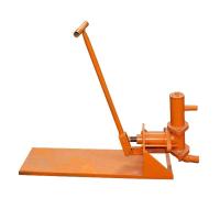 China Single Cylinder Piston Sand Concrete Manual Grouting Pump with 45 kg Weight Capacity for sale