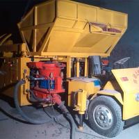China 380v Wet Concrete Shotcrete Truck Concrete Spratyer Machine for Large Scale Projects for sale