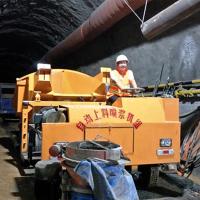 China 380v Wet Concrete Shotcrete Truck Concrete Spratyer Machine for Large Scale Projects for sale