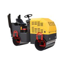China 1000*1000*1200mm Size Double Drum Soil Road Roller with Hydraulic Valve Bran for sale