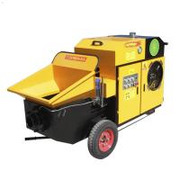 China Concrete Pump Trailer for Construction Works Overall Dimensions 1.8*0.6*1.1m Flexible for sale