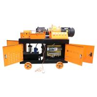China 360 4.0KW Rebar Thread Rolling Machine for 12-50 Mm Steel Bar Adding Length 200 Mm for sale