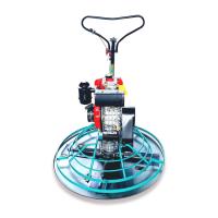 China Portable Gasoline Engine Concrete Power Trowel for Smooth Ground Surface Compaction for sale