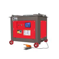 China Semi-automatic Portable Steel Bar Bender Cutter Rebar Bending Machine with 380kg Capacity for sale