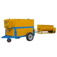 China Foam Concrete Cement Foaming Interlock Block Making Machine with 5.5kw Power And Equipment for sale