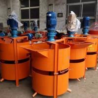 China Simple and Construction Mortar Mixing Barrel Mortar Mixer Electric Concrete Stirring for sale