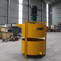 China High Speed Pulping Machine and 350 Secondary Mixing Barrel for Vertical 200 Cement Mortar Mixer for sale