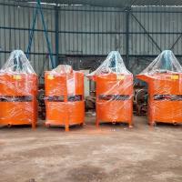 China Double Layer Mortar Mixing Tank 200l Large Capacity Electric Flat Port Secondary Mixer for sale