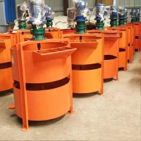 China Double Layer Mortar Mixing Tank 200l Large Capacity Electric Flat Port Secondary Mixer for sale
