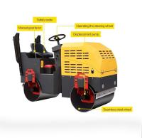 China Gasoline and Diesel Walk Behind Road Roller for Compact Construction in the Philippines for sale