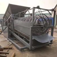 China High Production Mobile Crushing and Screening Plant with Three Layer Vibration Drum Screen for sale