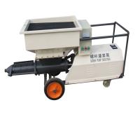 China Air Compressor Mortar Plaster Screw Pump Plastering Machine with Low Maintenance Cost for sale