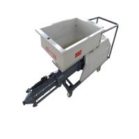 China Air Compressor Mortar Plaster Screw Pump Plastering Machine with Low Maintenance Cost for sale