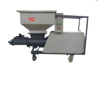 China Air Compressor Mortar Plaster Screw Pump Plastering Machine with Low Maintenance Cost for sale