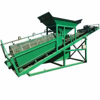 China 1800 KG Hourly Production Mobile Silica Sand Screening Machine for Manufacturing Plant for sale