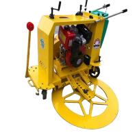 China Road Round Manhole Covers Cutting Machine 170 kg with Concrete Cellar Well Cover Cutter for sale