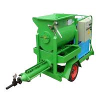 China Bentonite Cement Grout Mixer And Agitator With Max. vertical conveying distance 100M for sale