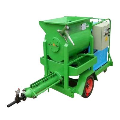 China Bentonite Cement Grout Mixer And Agitator With Max. vertical conveying distance 100M for sale