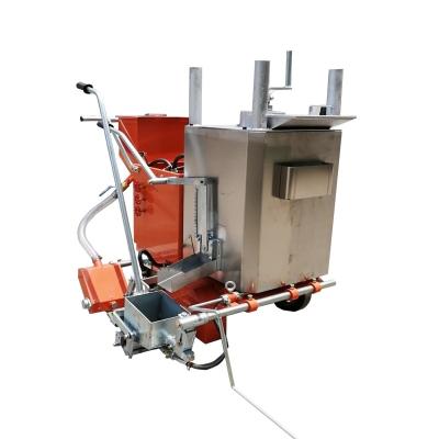 China Thermoplastic Road Paint Machine with 1200*850*1000mm Size and 1-2 mm Line Thickness for sale