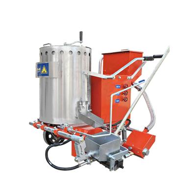 China Hand Pushed Traffic Safety Paint Road Marking Machine with 1-2 mm Line Thickness for sale