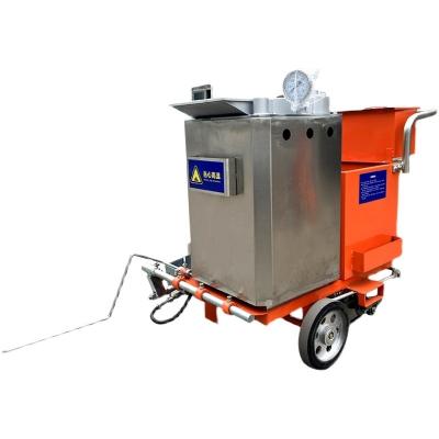 China Hand Pushed Thermoplastic Road Paint Machine for Traffic Line and Parking Line Performance for sale