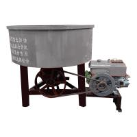 China 380V Rotating Speed 8r/min Multi-functional Cement Mortar Pan Mobile Concrete Mixer for sale
