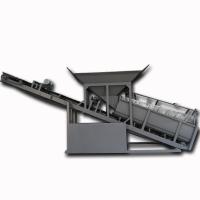 China Mobile Silica Sand Machine with 1800 KG Ore Type Drum Screen and Customized Design for sale