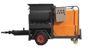China Easy Maintenance Large Particle Concrete Mobile Mixer With Concrete Pump Grout Pump for sale