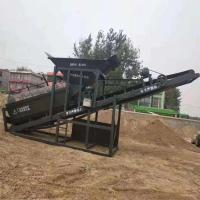 China Stone 2 Layer Sand Screening Machine for Battlefield Mobile Plant Operational Principle for sale