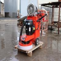 China Hand Push Terrazzo Polishing Machine for Simple Operation Concrete Surface Grinder for sale