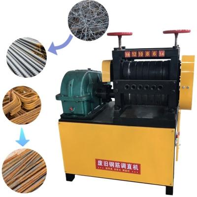 China Steel Wire Rod Round Bar Straightening and Cutting Machine for 4-25mm Size Processing for sale