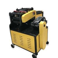 China Hydraulic Automatic Stainless Steel Tube Straightener for 4-25mm Processing Diameter for sale