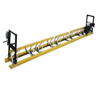 China 800N Vibration Force Manual Remote Control Concrete Frame Type Screed for Road Paving for sale