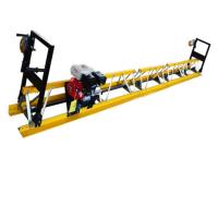China 800N Vibration Force Manual Remote Control Concrete Frame Type Screed for Road Paving for sale