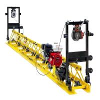 China Semiautomatic Electric Concrete Paver Machine for Vibrating Beam Screed 3m-12m Length for sale