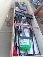 China 5-10m/min Gasoline Vibrating Screed Ruler Machine by Huade for Smooth Concrete Floors for sale