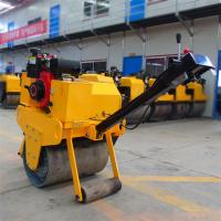 China 0.8 Ton Single Drum Vibratory Road Roller with 30% Grade Ability for sale