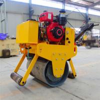 China 0.8 Ton Single Drum Vibratory Road Roller with 30% Grade Ability for sale