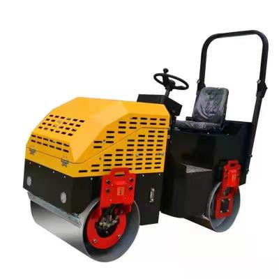 China Double Steel Wheel Vibratory Roller for Pressing Asphalt Surface and Backfilling Earth for sale