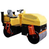 China Tandem Vibratory Drive 500kg Mini Ride On Road Roller Compactor for Road Construction for sale