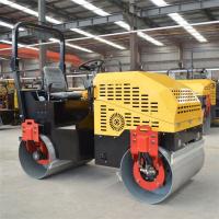 China Tandem Vibratory Drive 500kg Mini Ride On Road Roller Compactor for Road Construction for sale