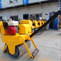 China 1 Ton Light Compaction Equipment Double Drum Road Roller for Small Road Construction for sale