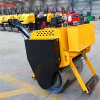China 2100*1500*950mm Single Drum Vibratory Road Roller for Light Weight Road Construction for sale