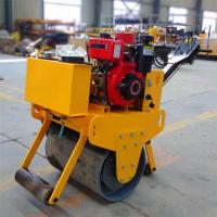 China 2100*1500*950mm Single Drum Vibratory Road Roller for Light Weight Road Construction for sale