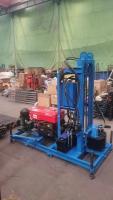 China Diesel Engine 100m 150m Deep Hydraulic Water Well Hard Rock Drill Rigs With Drill Bit for sale